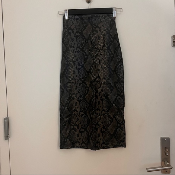 Commando | Skirts | Commando Faux Leather Animal Midi Skirt In Color ...